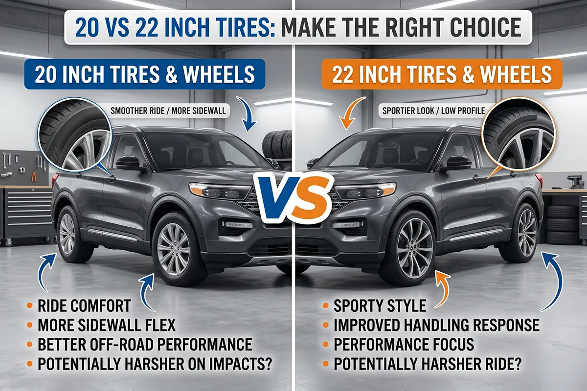 20 vs 22 Inch Tires: Real-World Comparison After Testing Both Sizes ...