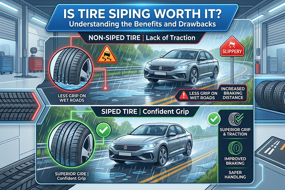 Is Tire Siping Worth It? Pros, Cons & When It Actually Helps - Tire Advise